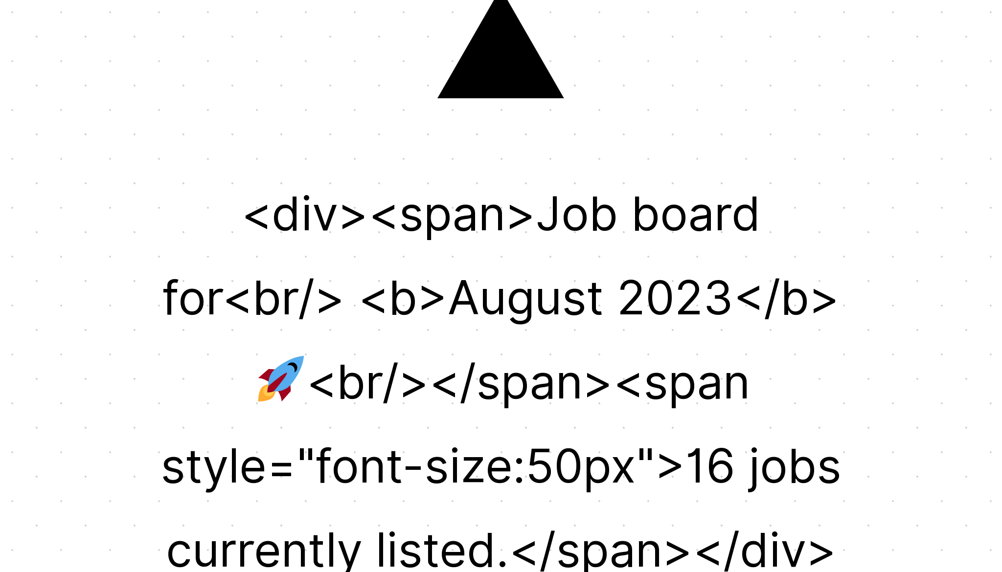 August 2023 - Next.js job board