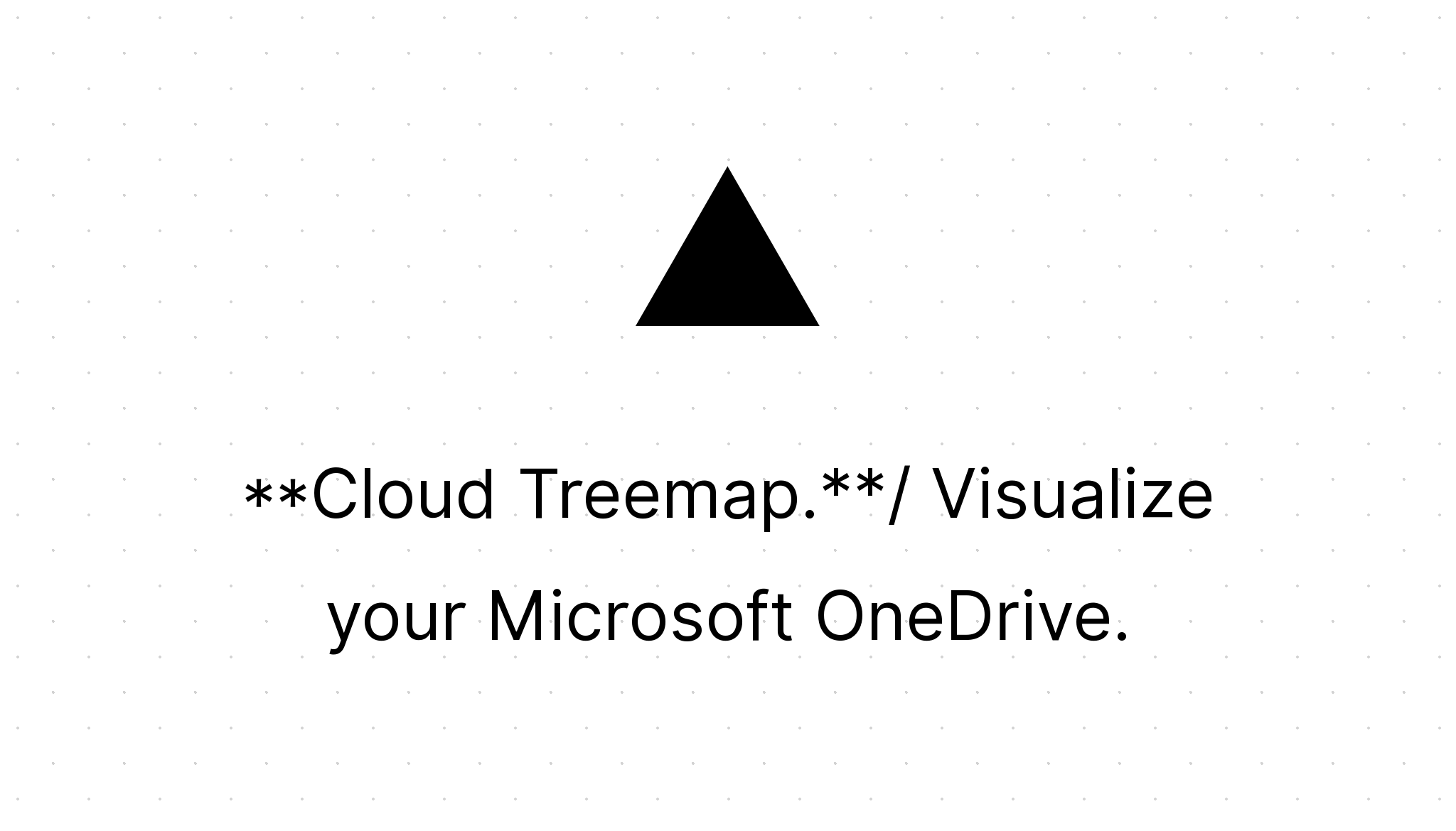 Visualize your Microsoft OneDrive - Cloud Treemap