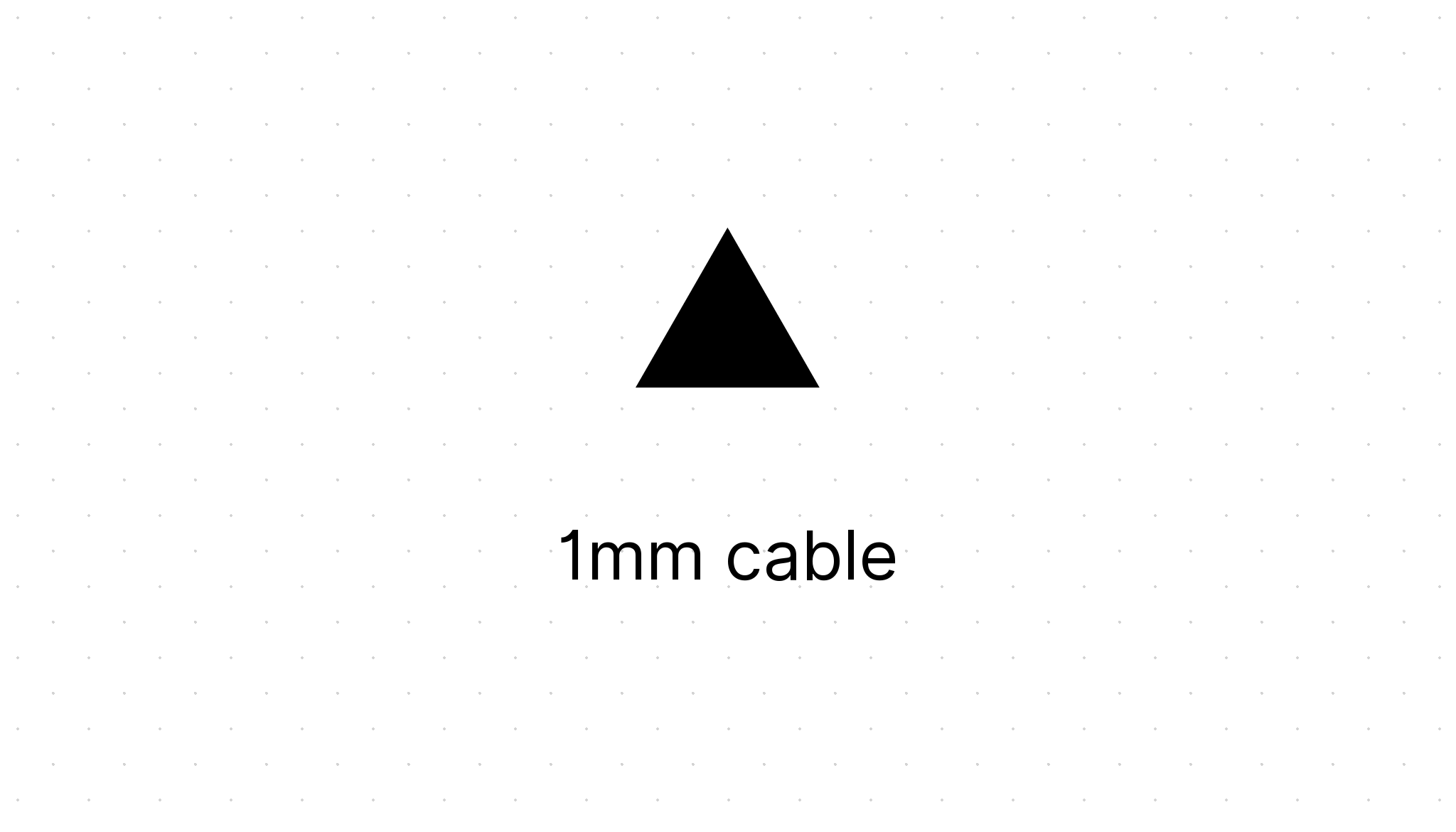 1mm cable - Eezee