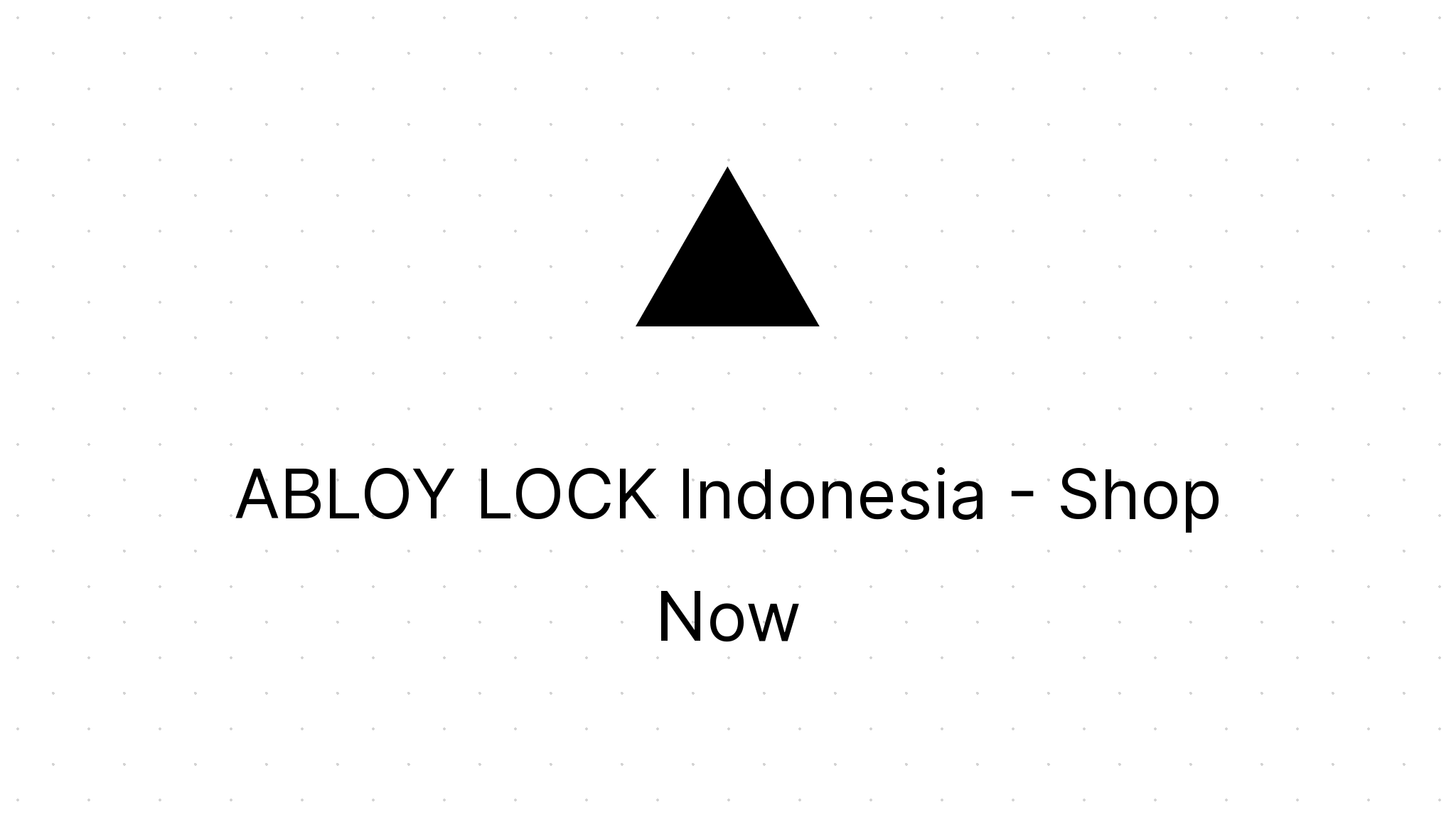 ABLOY LOCK Indonesia - Shop Now - Eezee