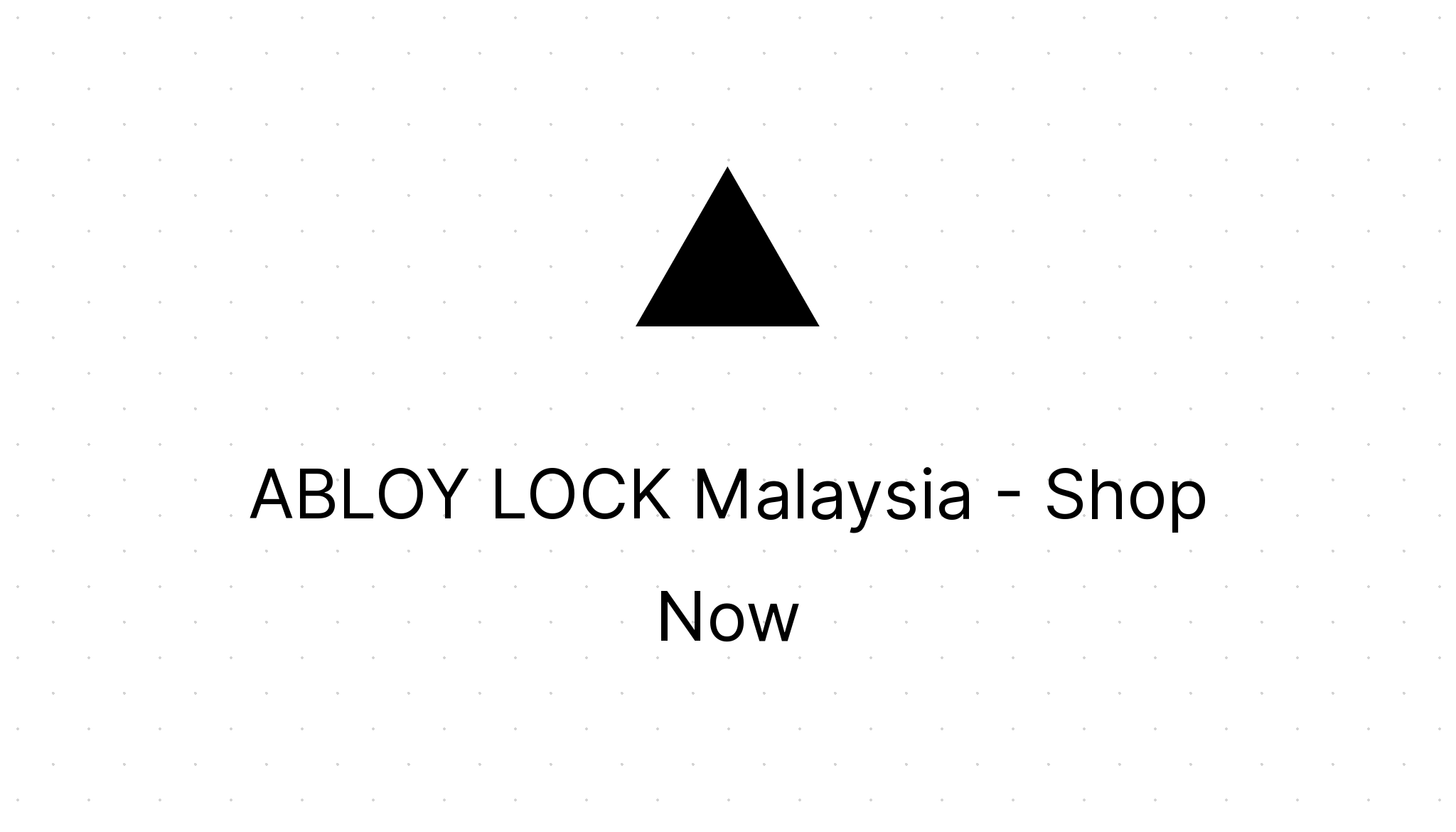 ABLOY LOCK Malaysia - Shop Now - Eezee
