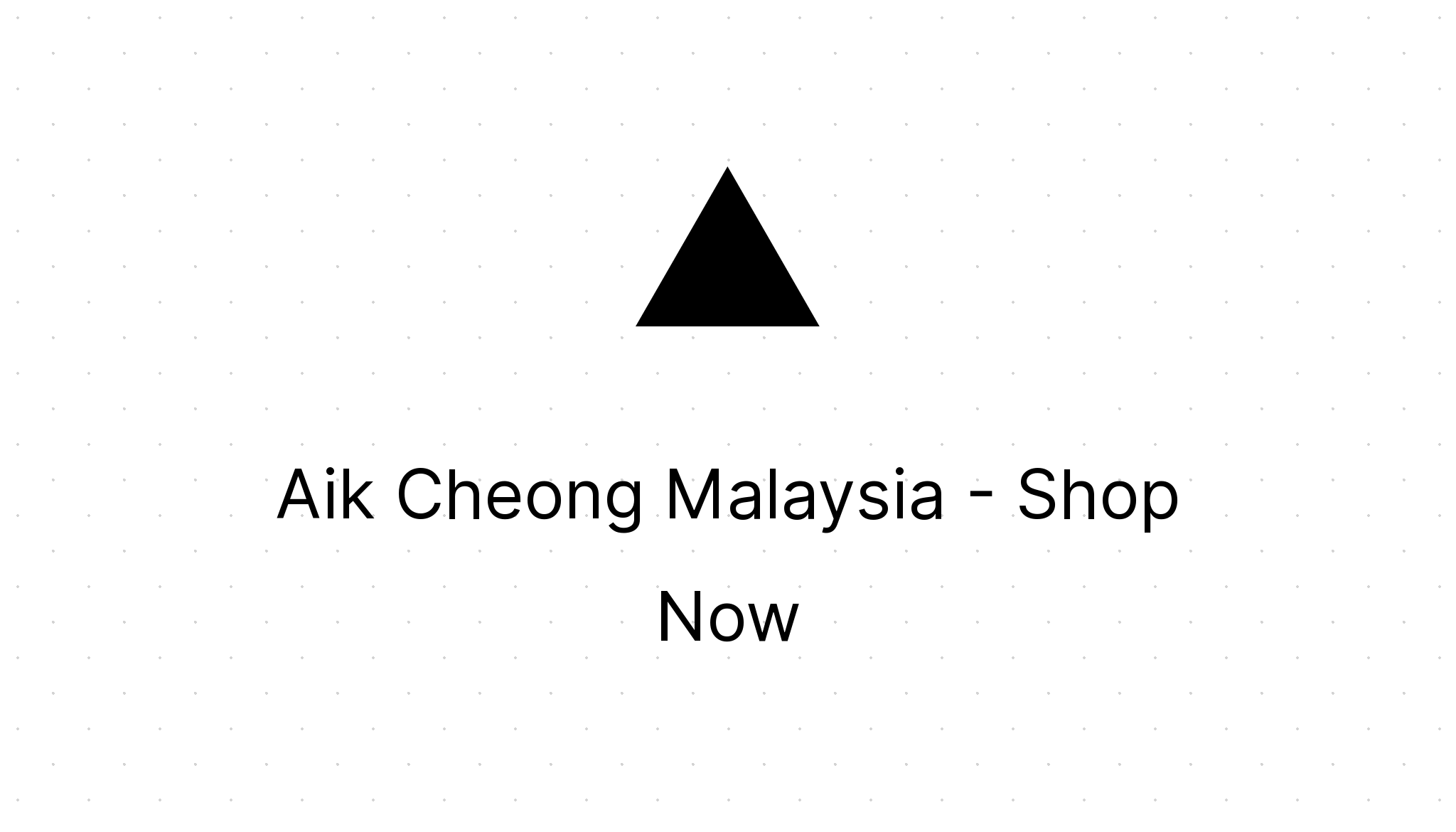 Aik Cheong Malaysia - Shop Now - Eezee