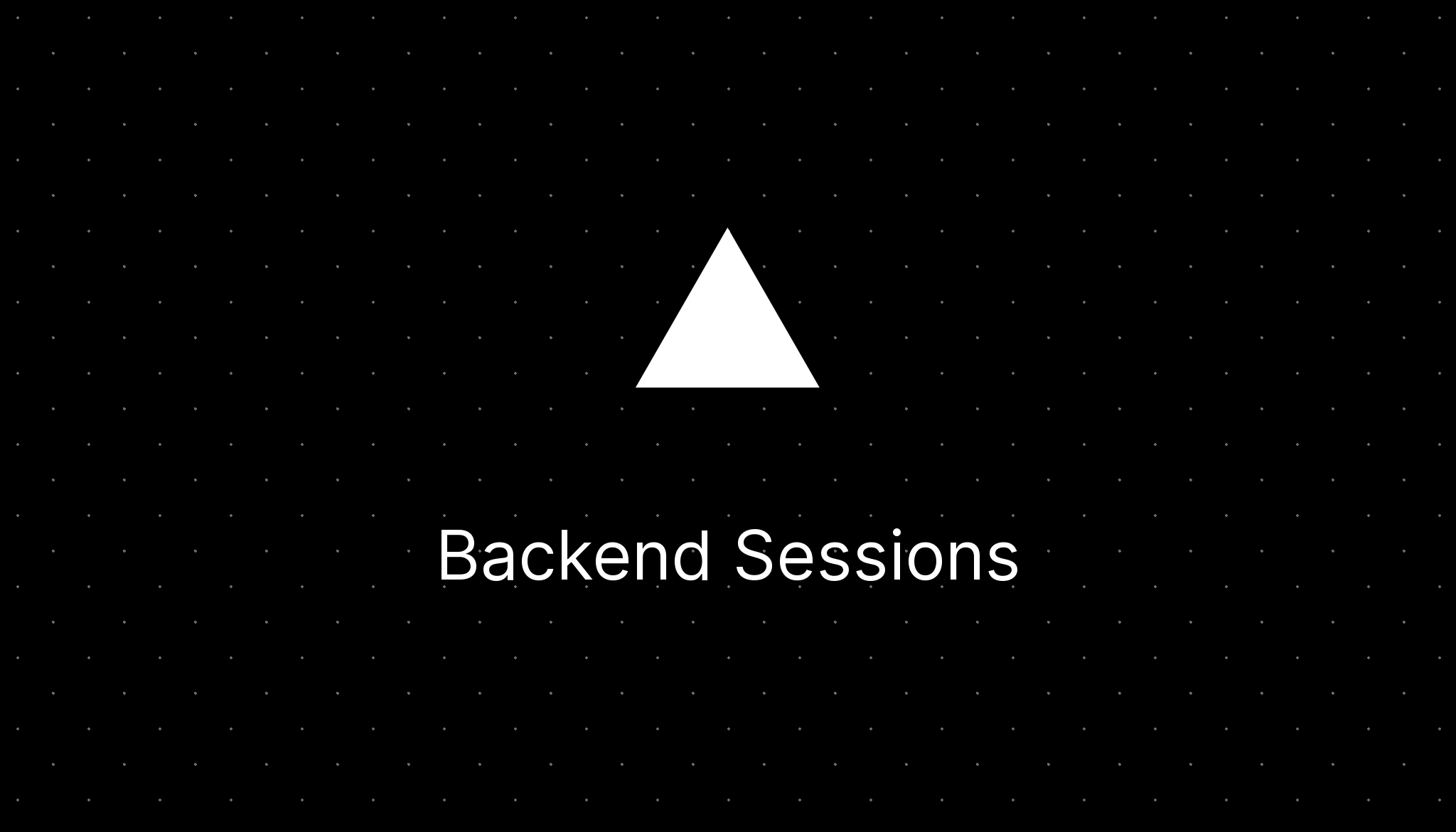 Backend Sessions · Curso Profesional Python, Django y Deploy
