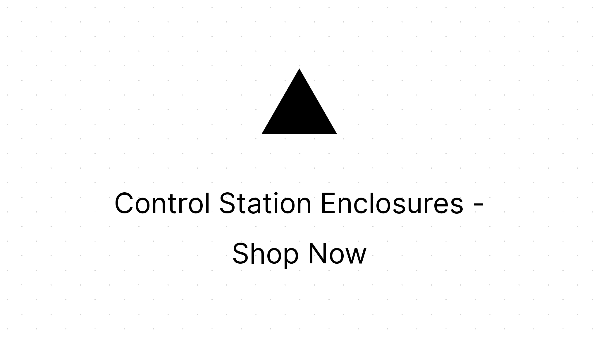 Control Station Enclosures - Shop Now - Eezee