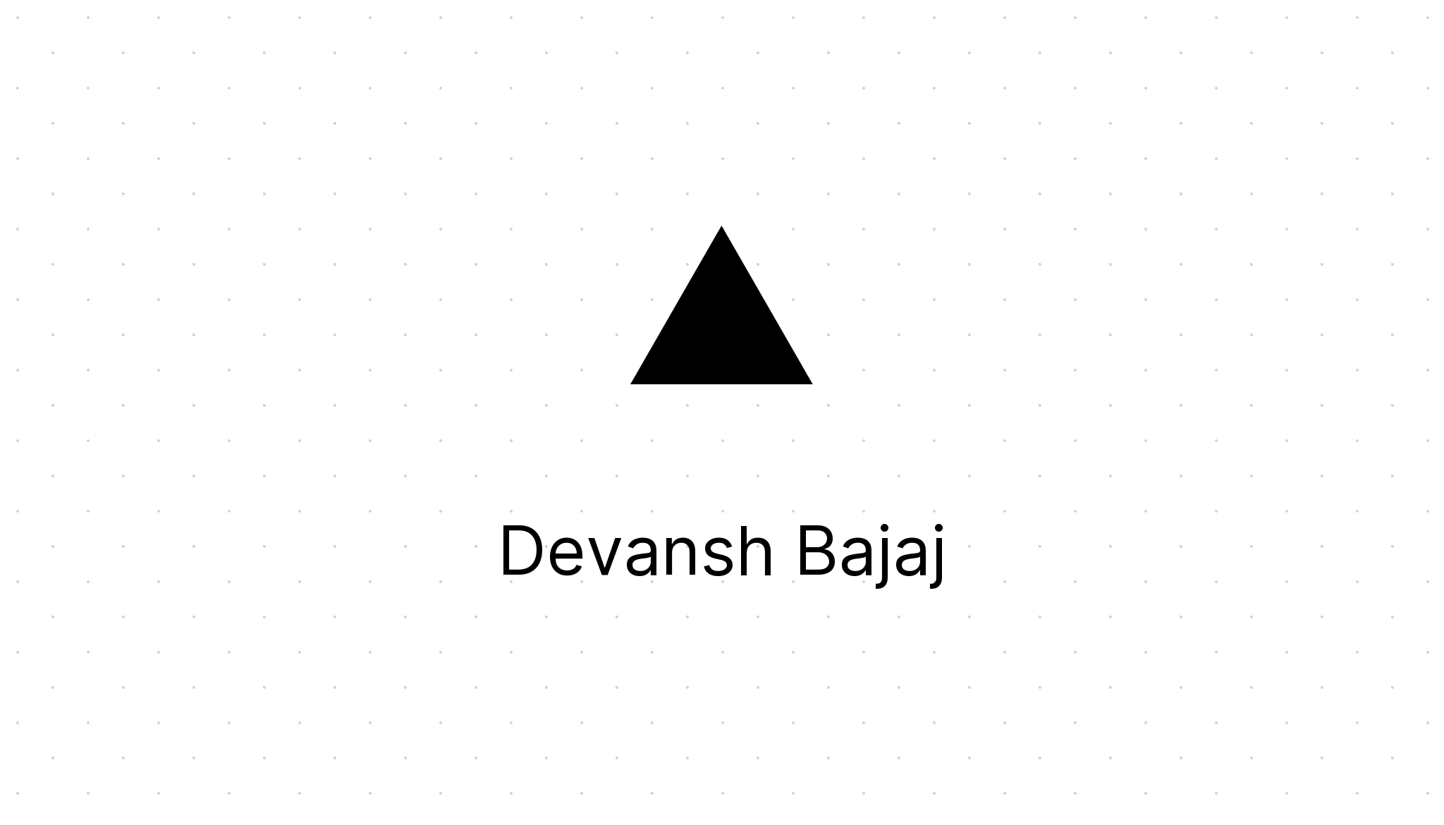 Devansh Bajaj
