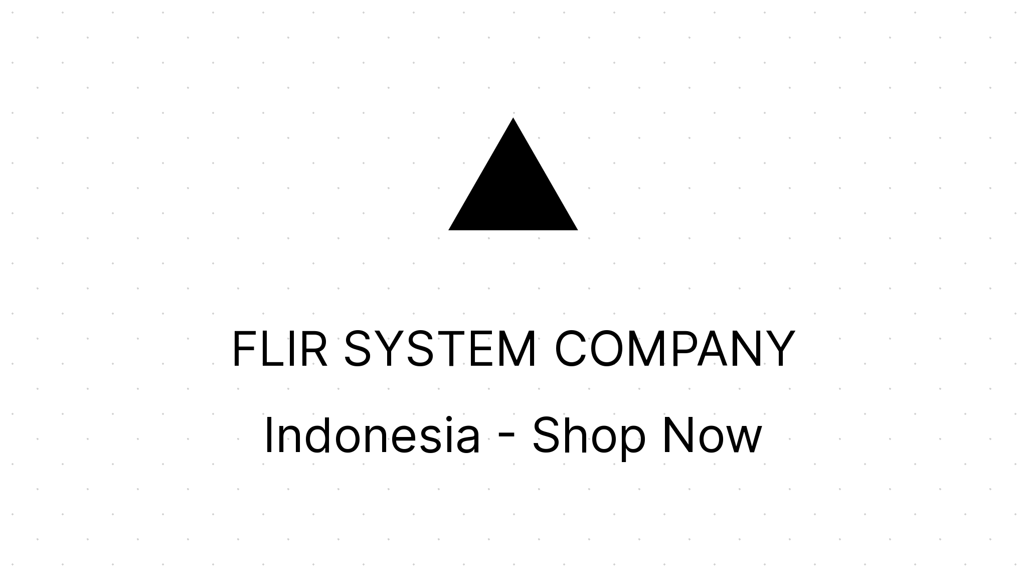 FLIR SYSTEM COMPANY Indonesia - Shop Now - Eezee