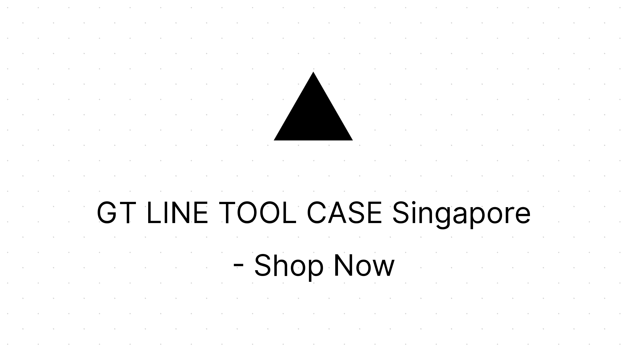 GT LINE TOOL CASE Singapore - Shop Now - Eezee