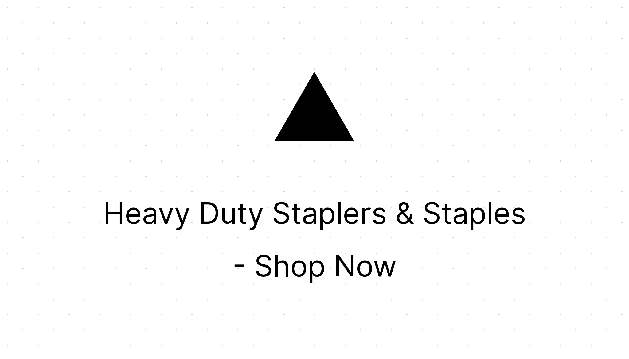 Heavy Duty Staplers & Staples - Shop Now - Eezee