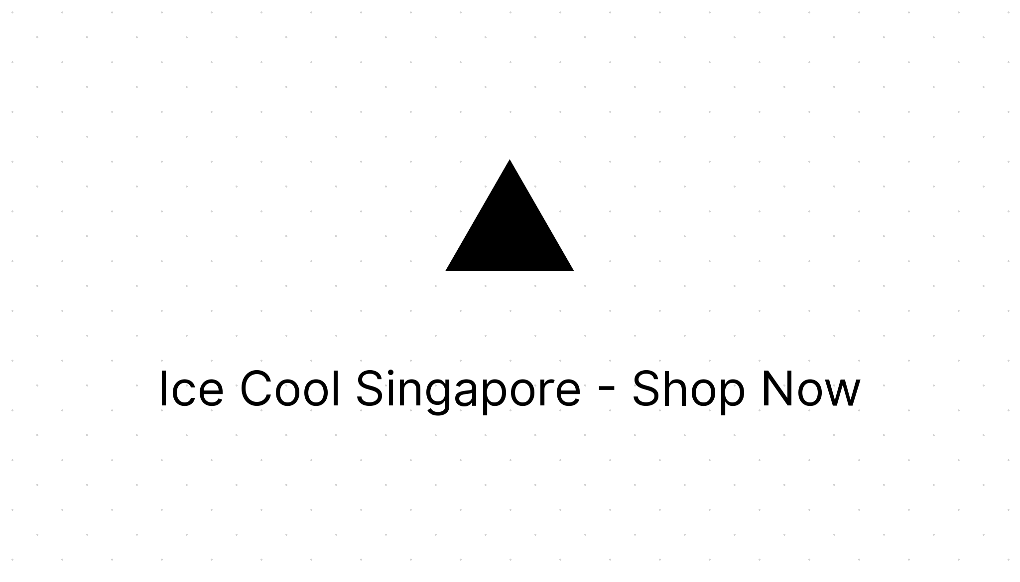 Ice Cool Singapore - Shop Now - Eezee