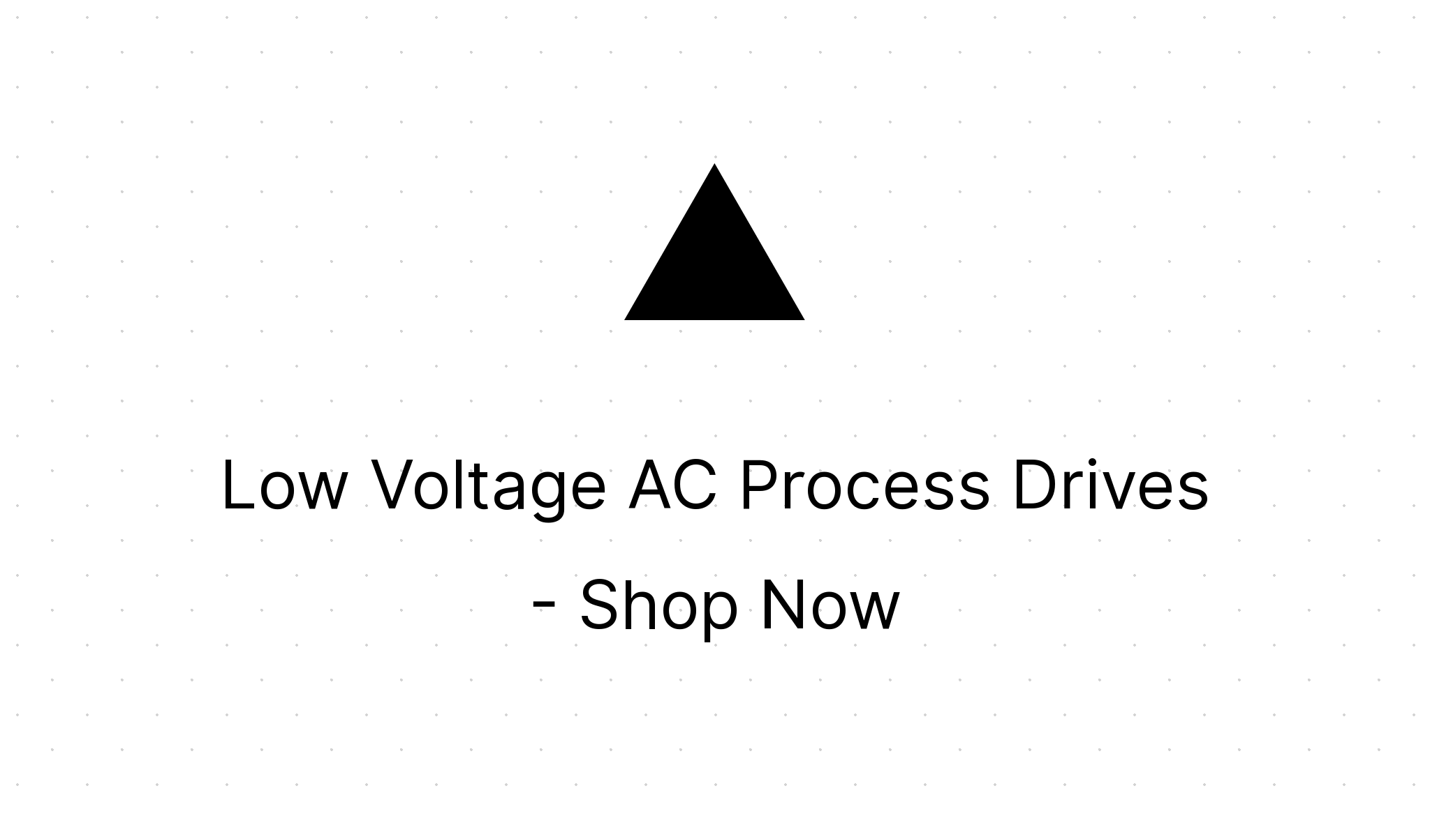 Low Voltage AC Process Drives - Shop Now - Eezee