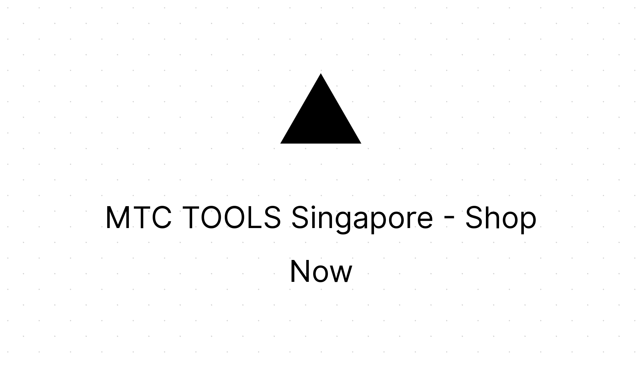 MTC TOOLS Singapore - Shop Now - Eezee