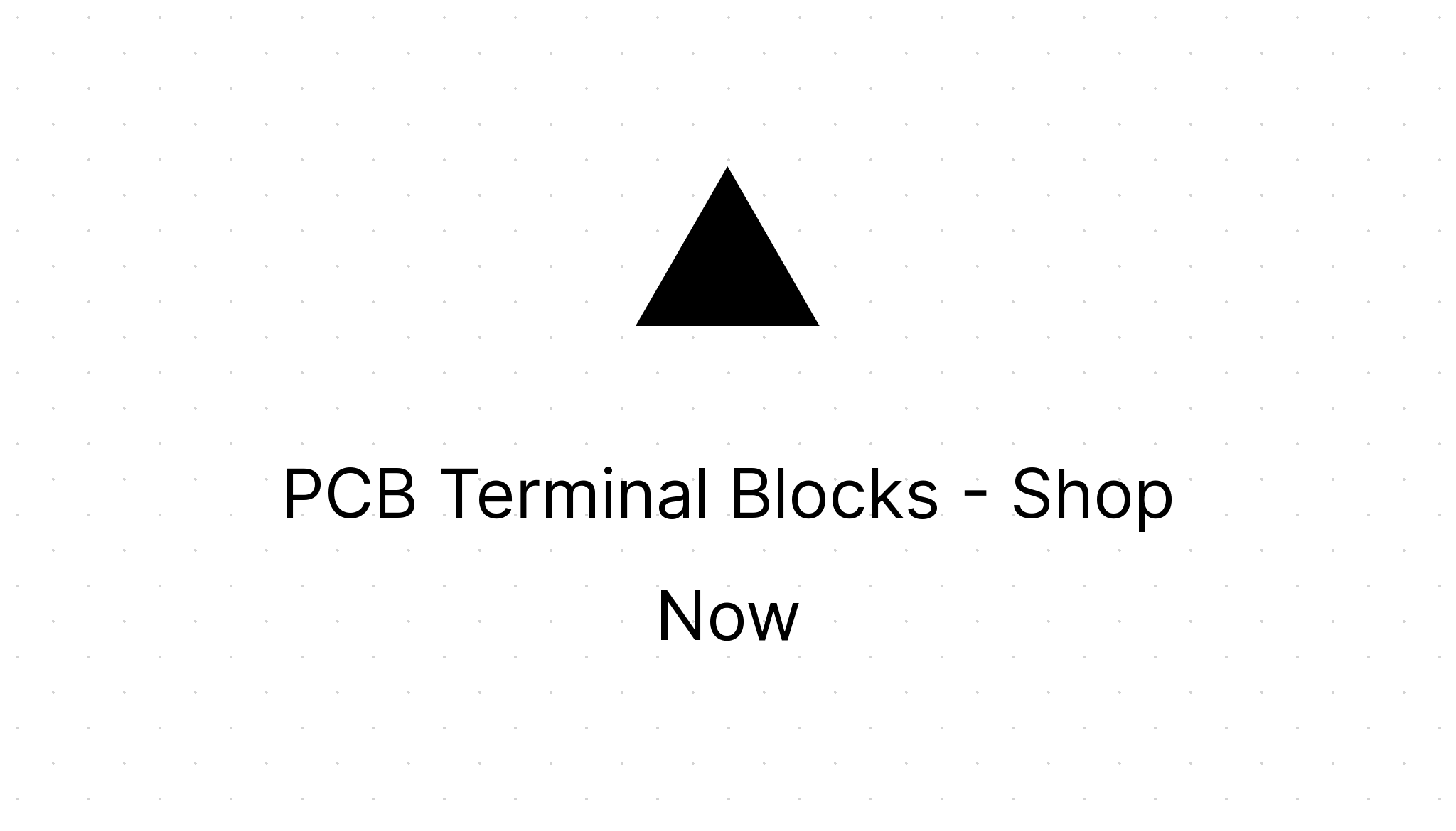PCB Terminal Blocks - Shop Now - Eezee