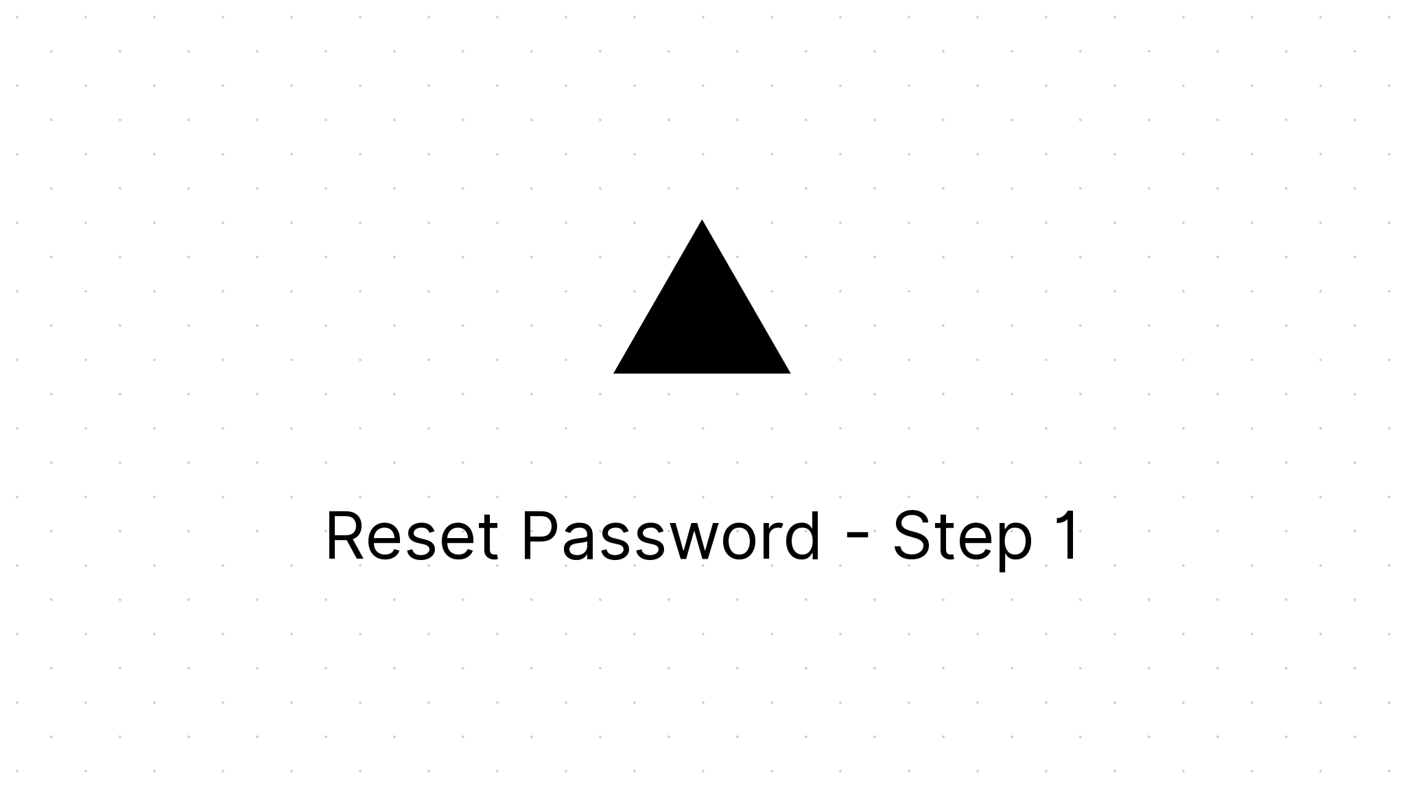 Reset Password - Step 1 - Eezee