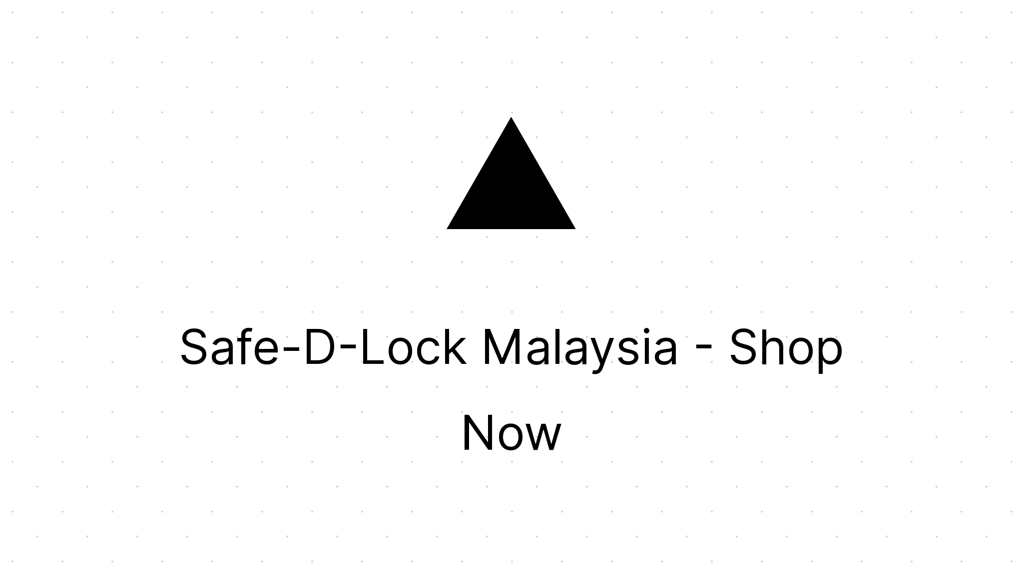 Safe-D-Lock Malaysia - Shop Now - Eezee