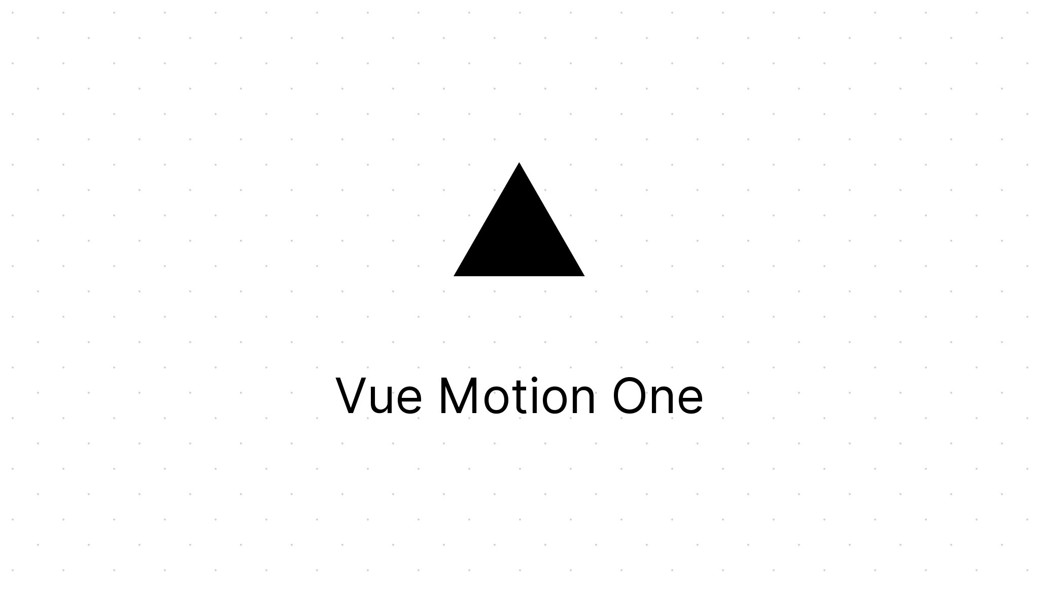 Vue Motion One