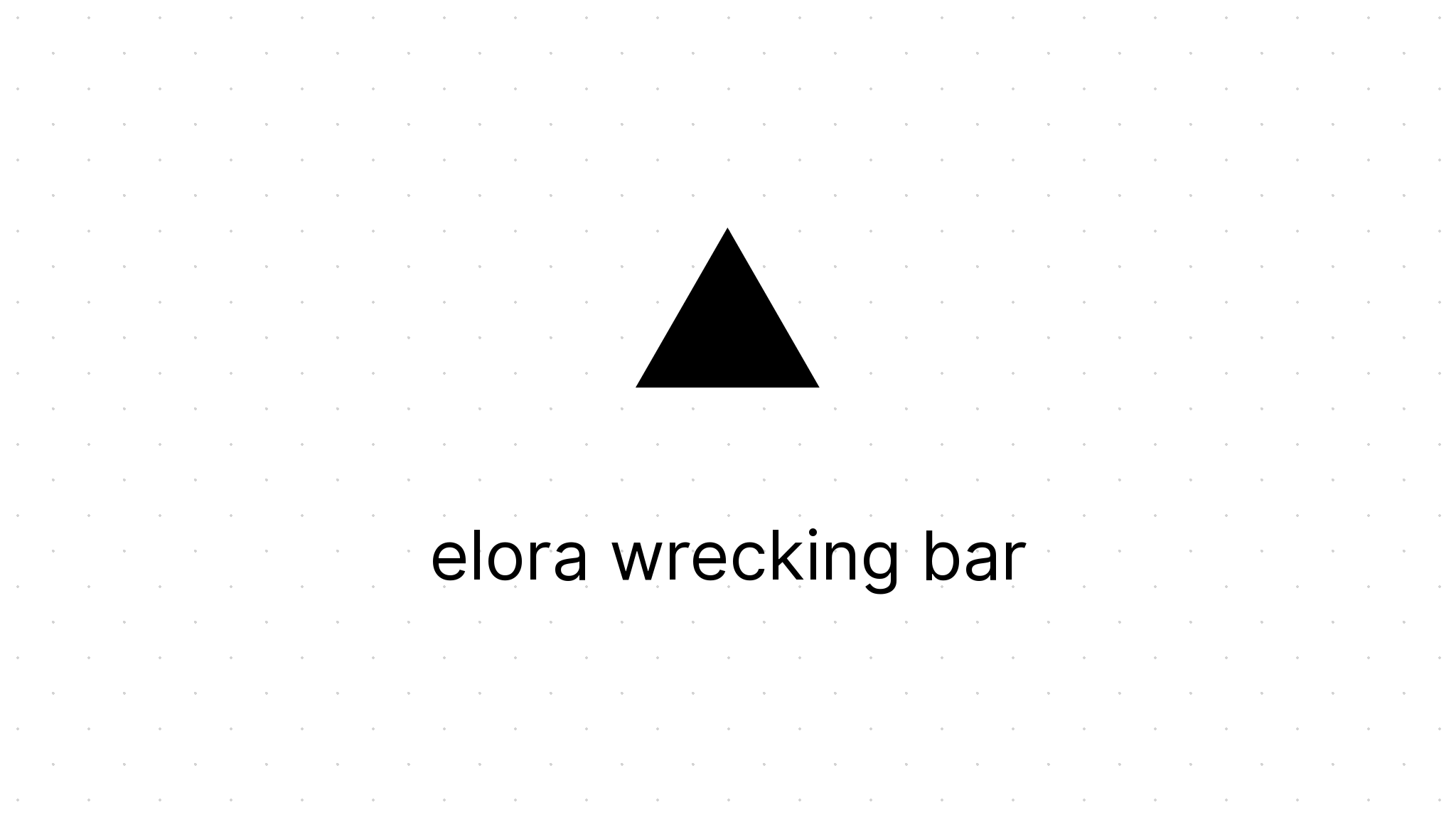 elora wrecking bar - Eezee