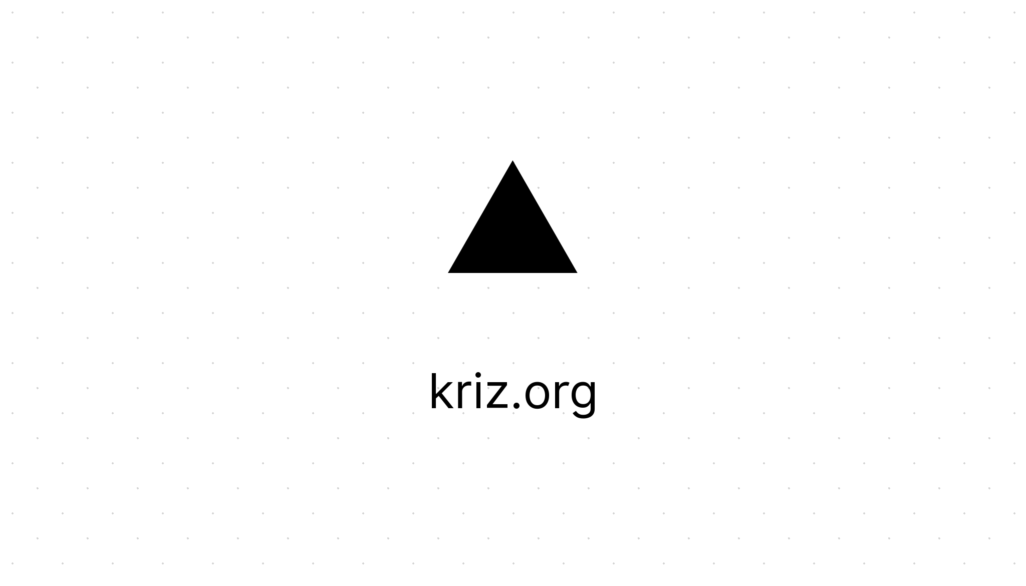 kriz.org