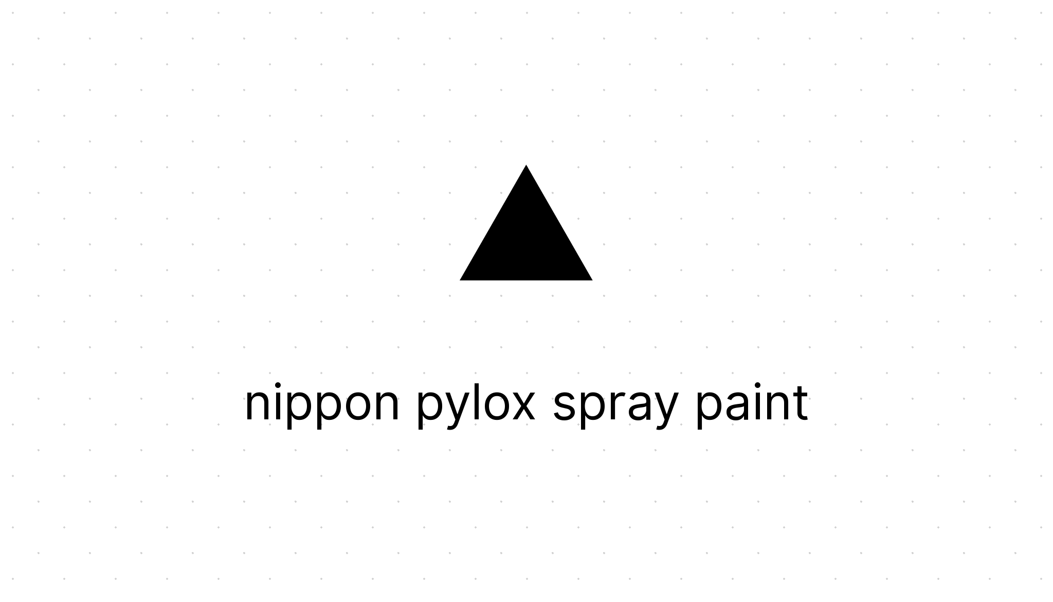 nippon pylox spray paint - Eezee
