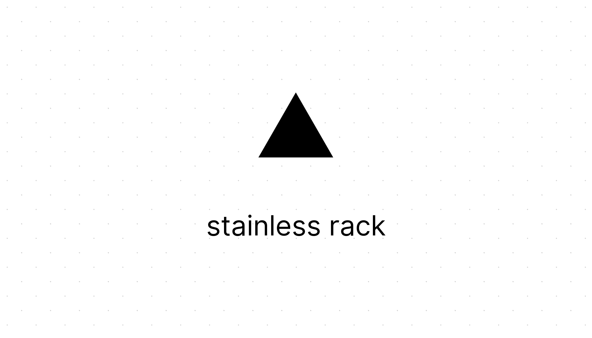 stainless rack - Eezee