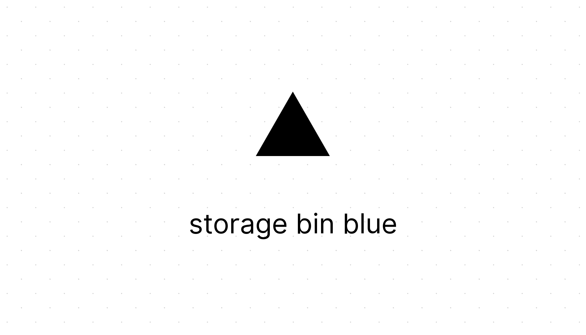 storage bin blue - Eezee